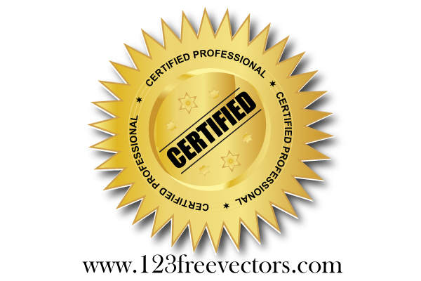 Certified Professional Vector by 123freevectors on DeviantArt
