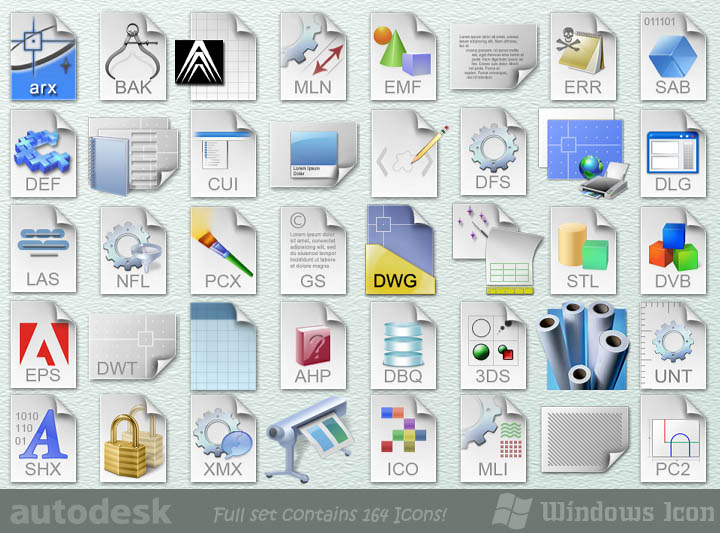Complete AutoCAD Filetypes by ssx on DeviantArt