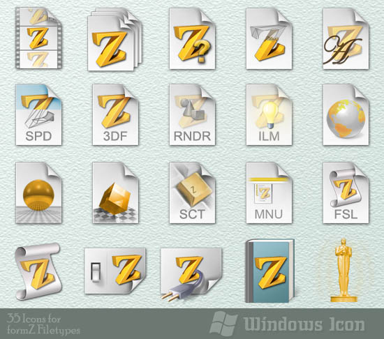 Complete formZ Filetypes by ssx on DeviantArt