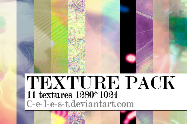 Texture Pack #1 - Colorful textures by C-e-l-e-s-t on DeviantArt