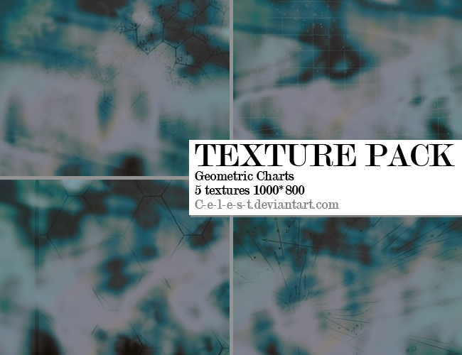 Texture pack #5 - Geometric Charts by C-e-l-e-s-t on DeviantArt
