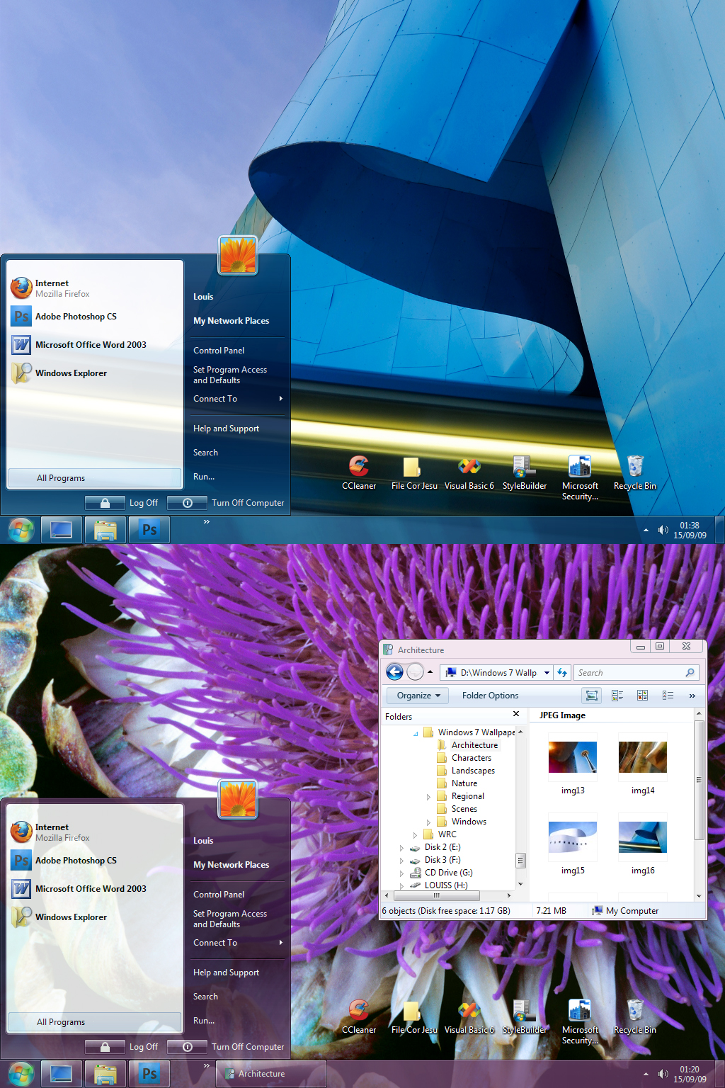 Windows 7 RTM v2 for XP by saintlouiss on DeviantArt