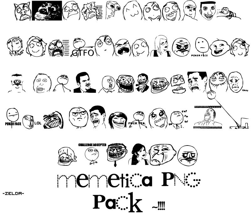 Memetica PNG Pack by Zelda9710 on DeviantArt