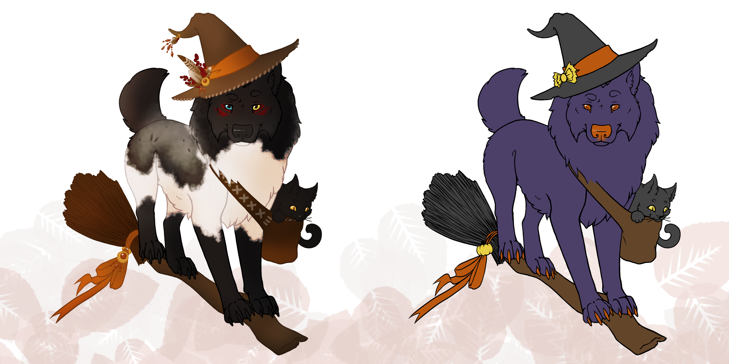 Halloween Toko Witch Bases - Color Your Own by DragonHaze on DeviantArt