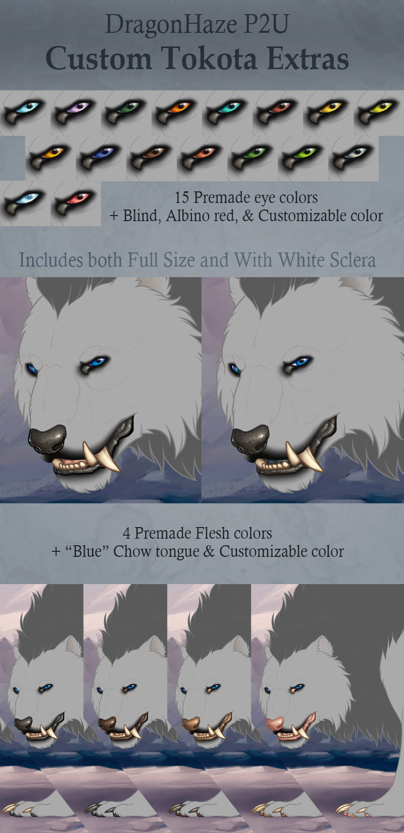 Akota Tokota Custom Extras - P2U by DragonHaze on DeviantArt