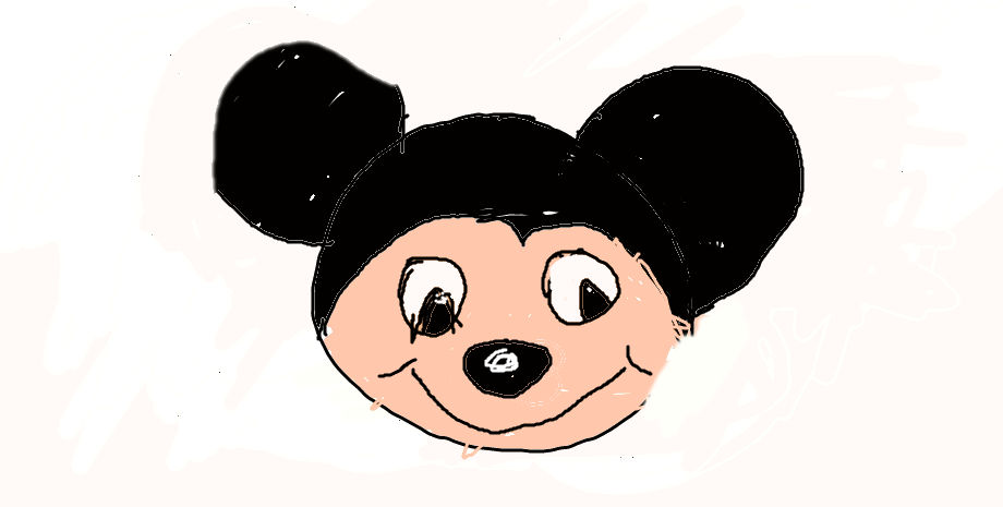 Mickey Mouse Face by DerpyStudios-Draws on DeviantArt