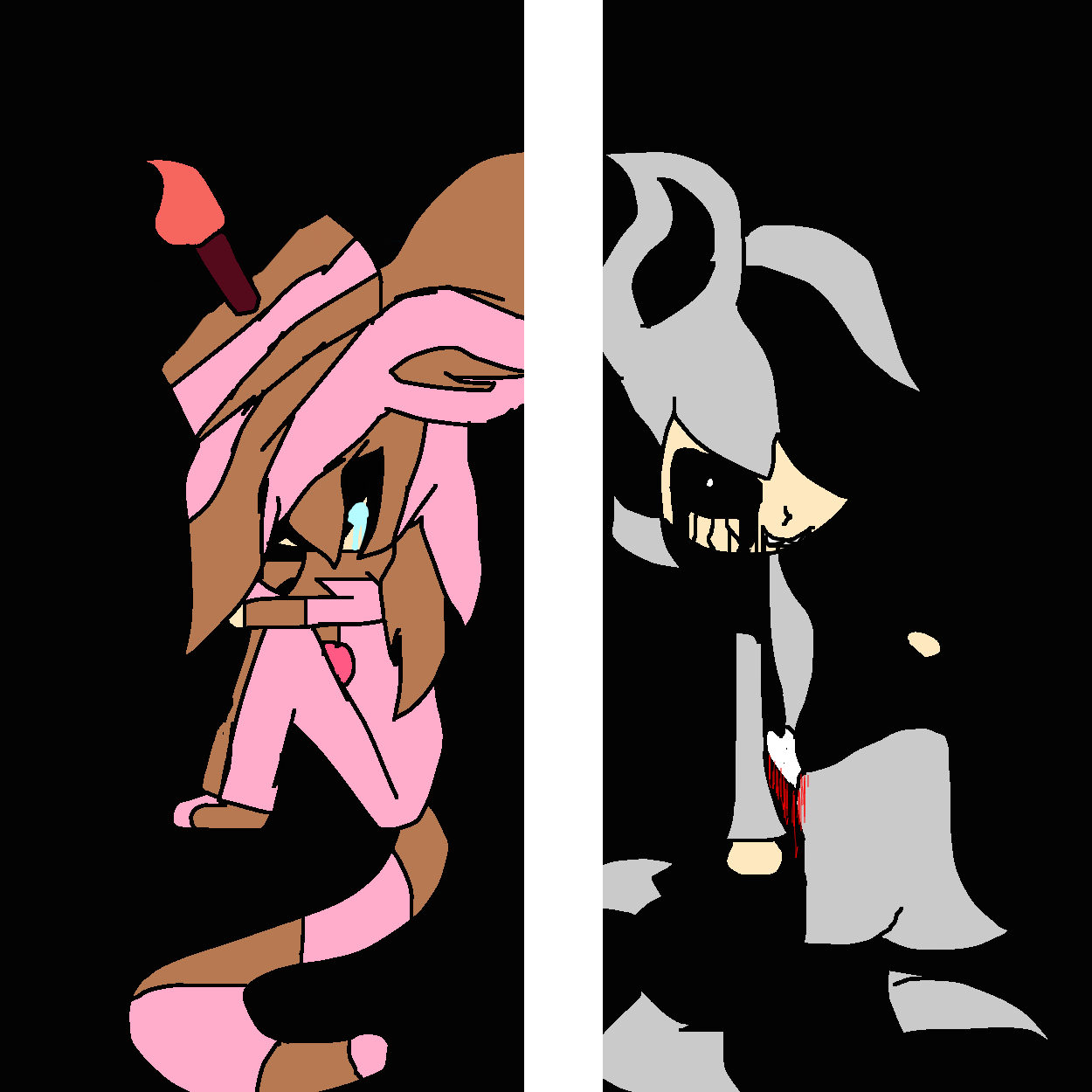 The Two Sides Of Chocoberry by PokeThunder on DeviantArt