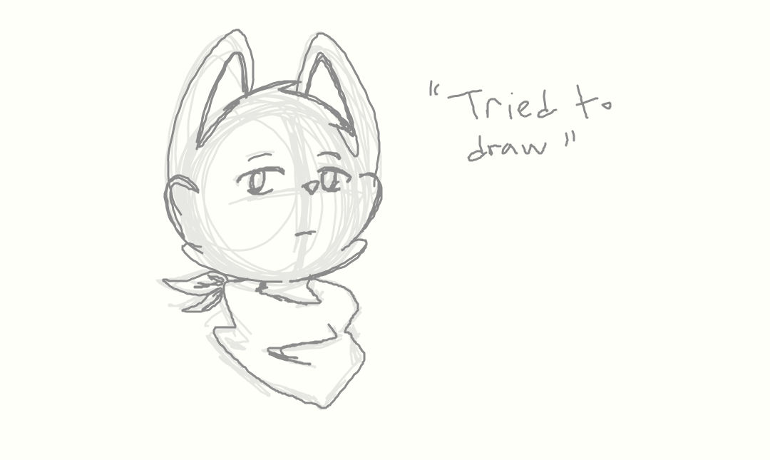 tried to draw by RandomStuffArtist on DeviantArt