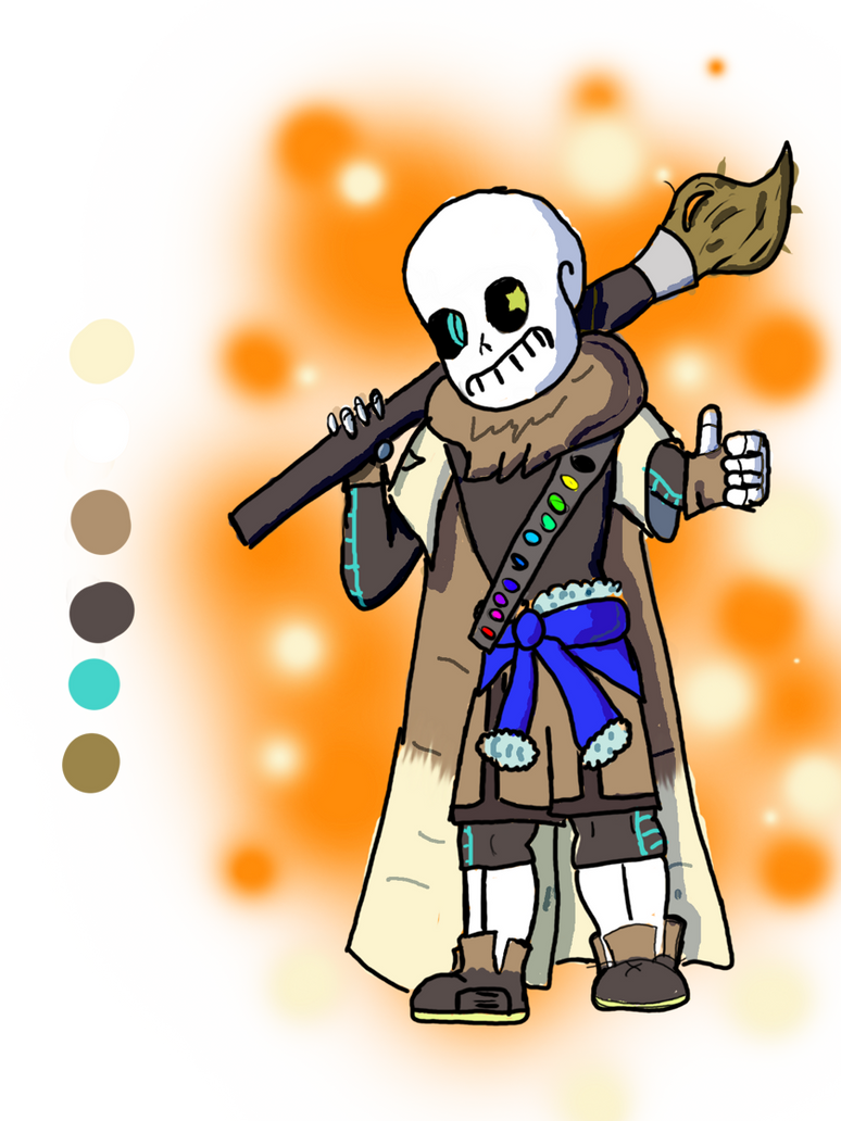 Inktale Sans by TheSkelabro on DeviantArt