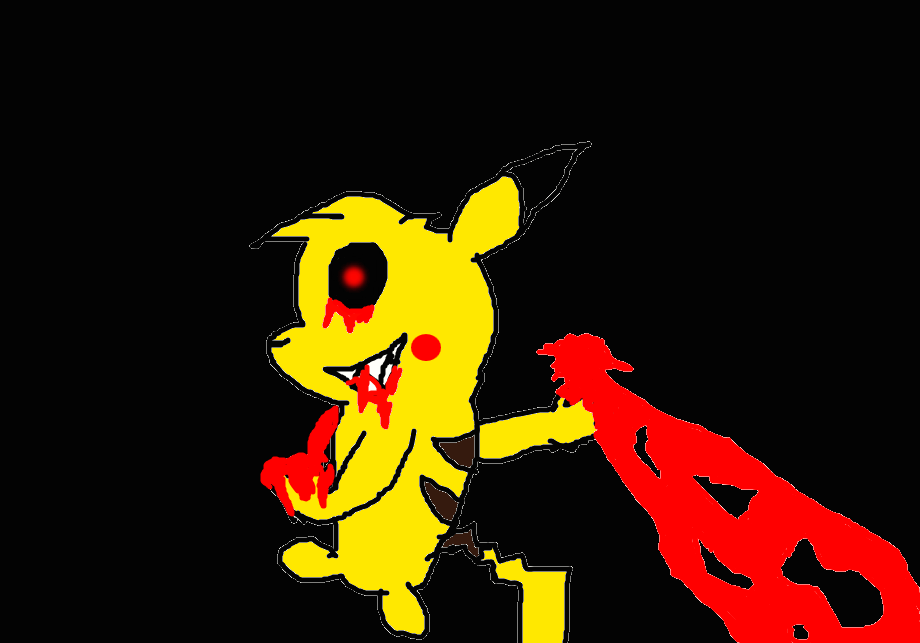 Pikachu exe by SonicWolfFlash19367 on DeviantArt