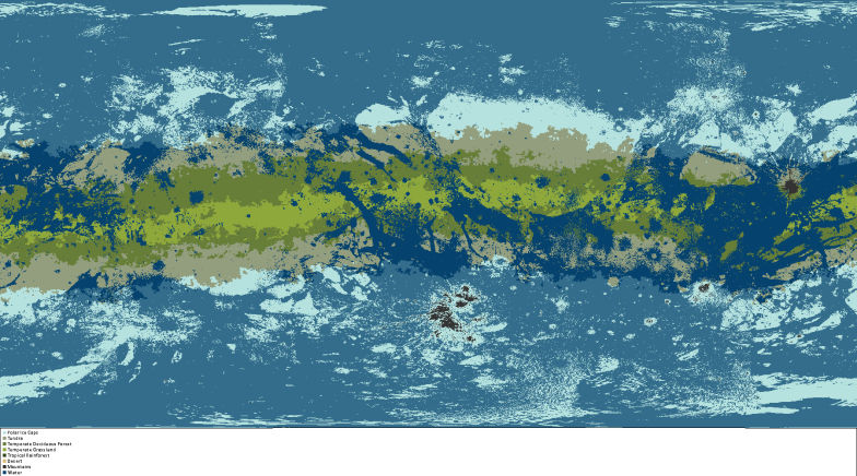 Terraformed Ganymede biome/climate map (fanmade) by MemphisC on DeviantArt