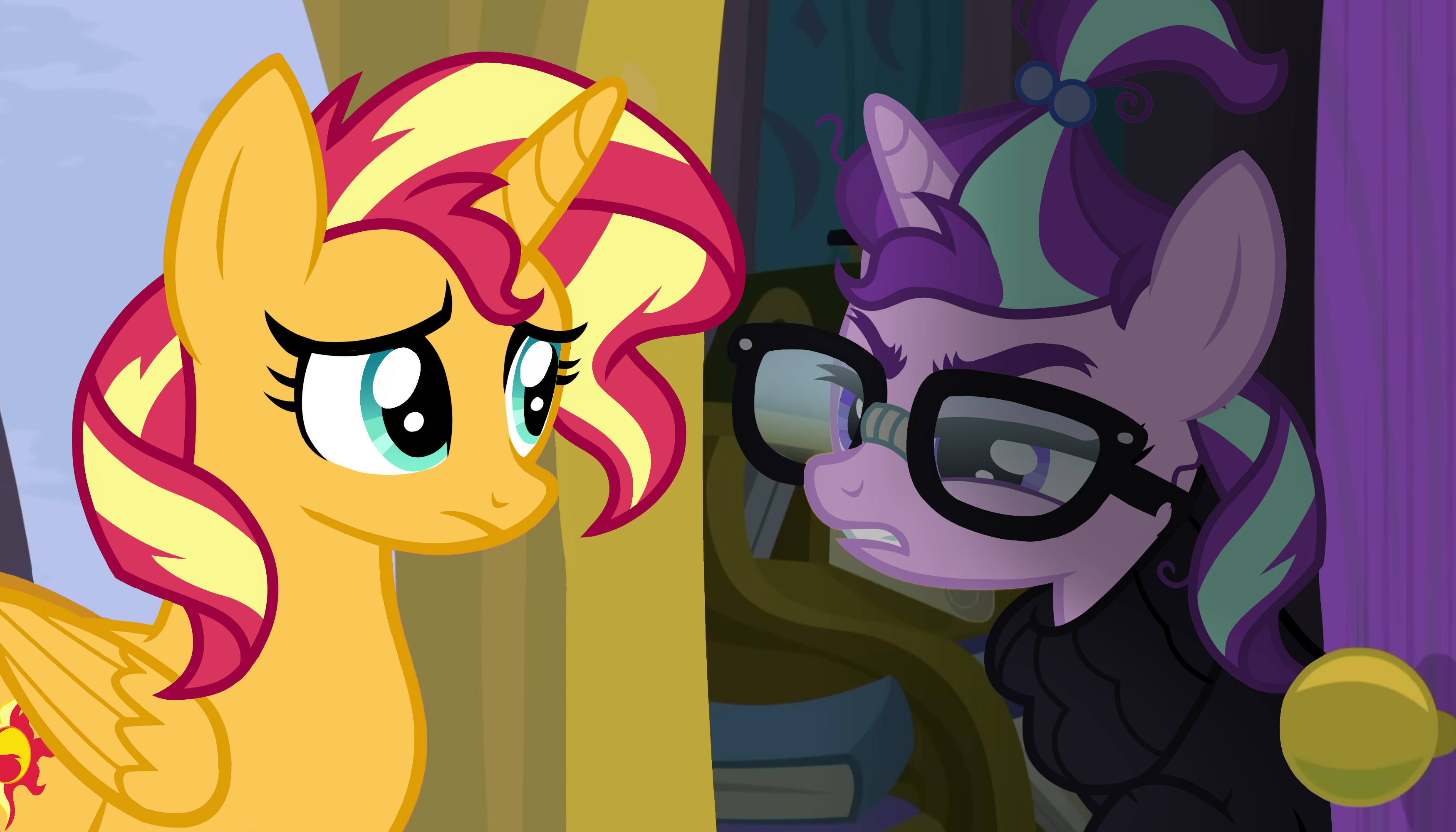 Old friend (sunverse) MLP by taranza23 on DeviantArt