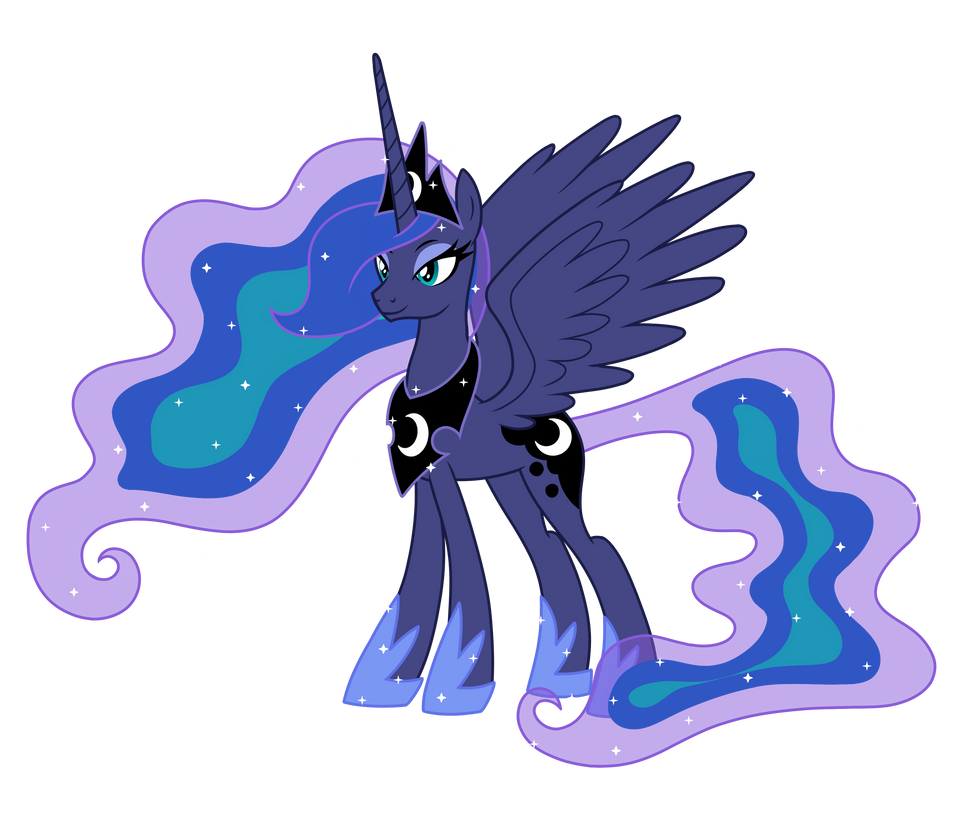 Princess Luna (sunverse) MLP by taranza23 on DeviantArt