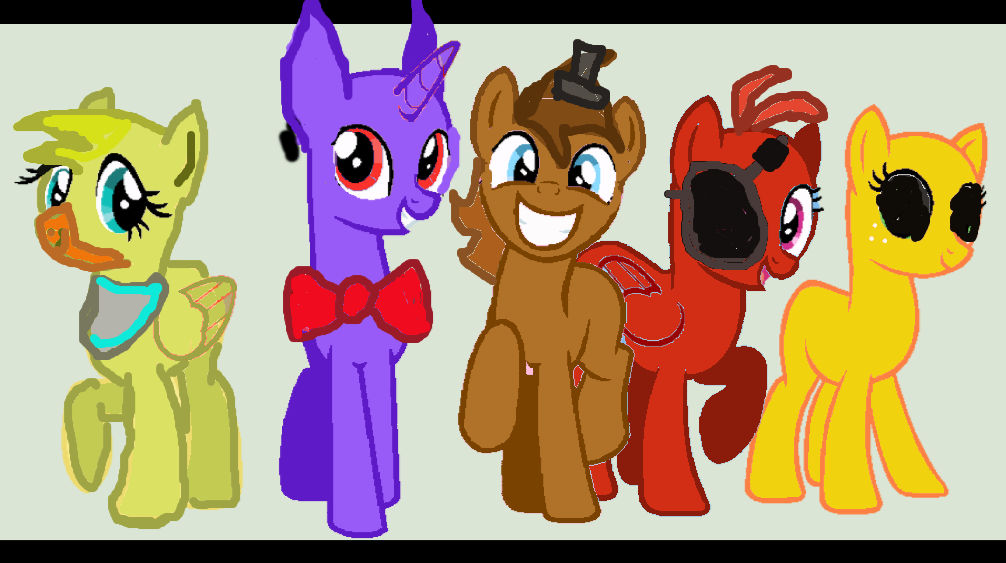 fnaf mlp version by goldengriffon1028 on DeviantArt