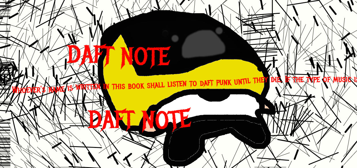 Daft Note by KaChewy64 on DeviantArt