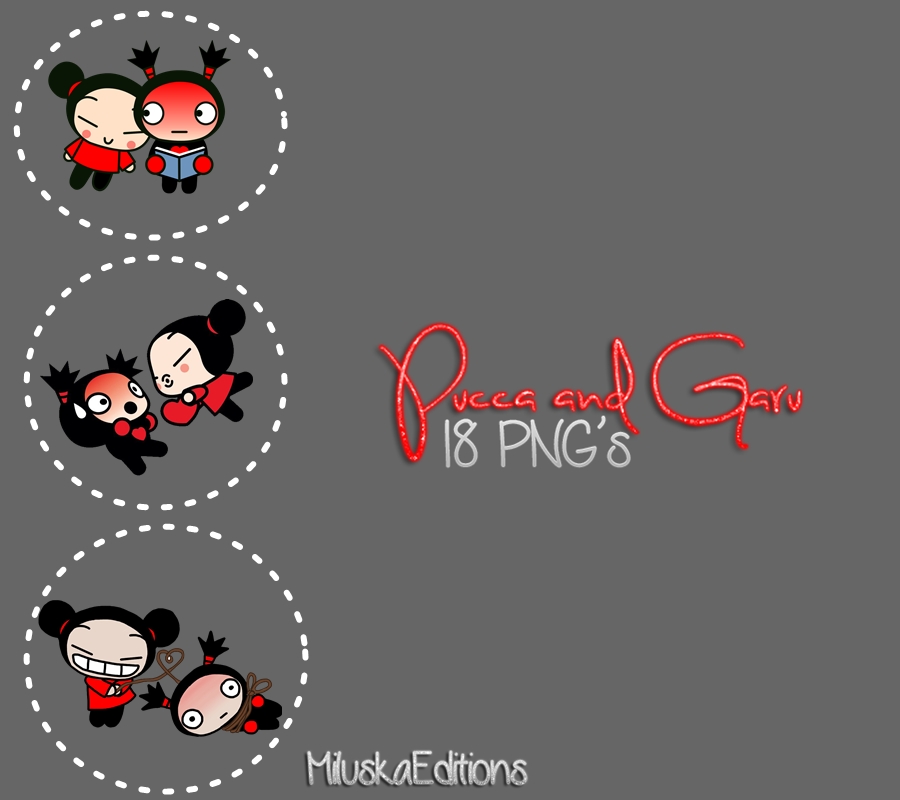 Pucca and Garu PNG {Pack 1O} by Miluska1D on DeviantArt