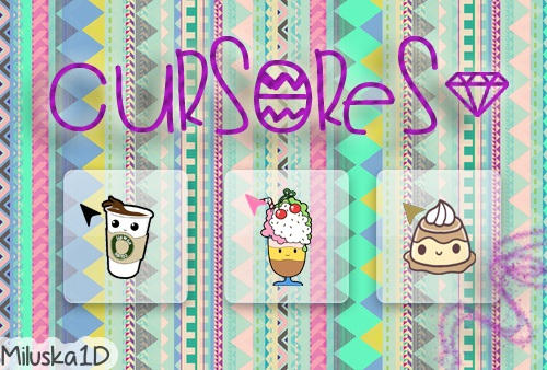 Cute Cursors {Cursores} - Miluska1D by Miluska1D on DeviantArt