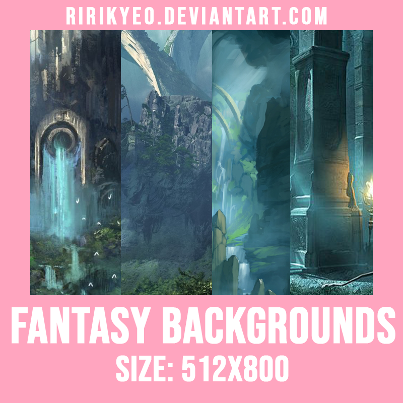FANTASY BACKGROUND PACK by ririkyeo on DeviantArt