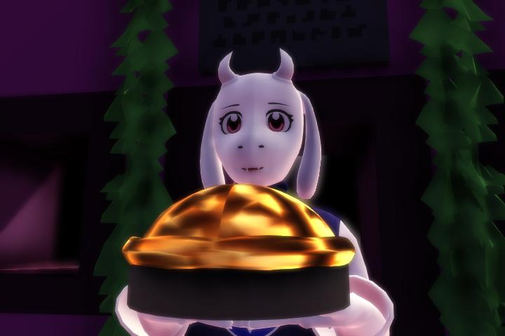 Undertale's Butterscotch Cinnamon pie comes to MMD by mpandainsilk on ...