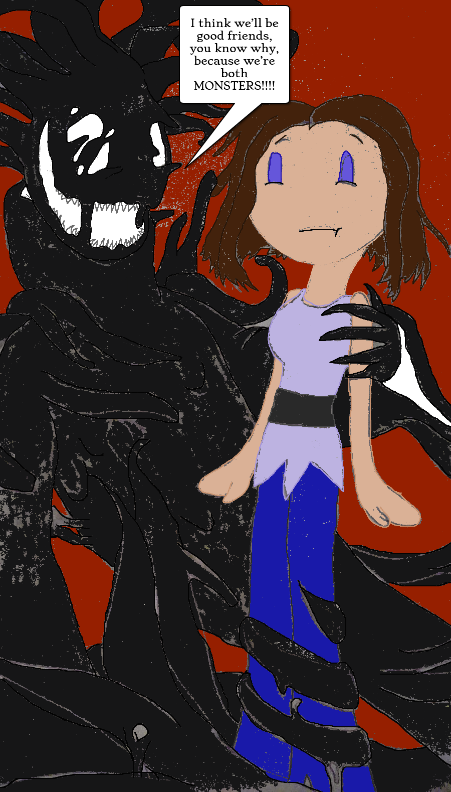 Freakshow and Eve by thepatrolman on DeviantArt