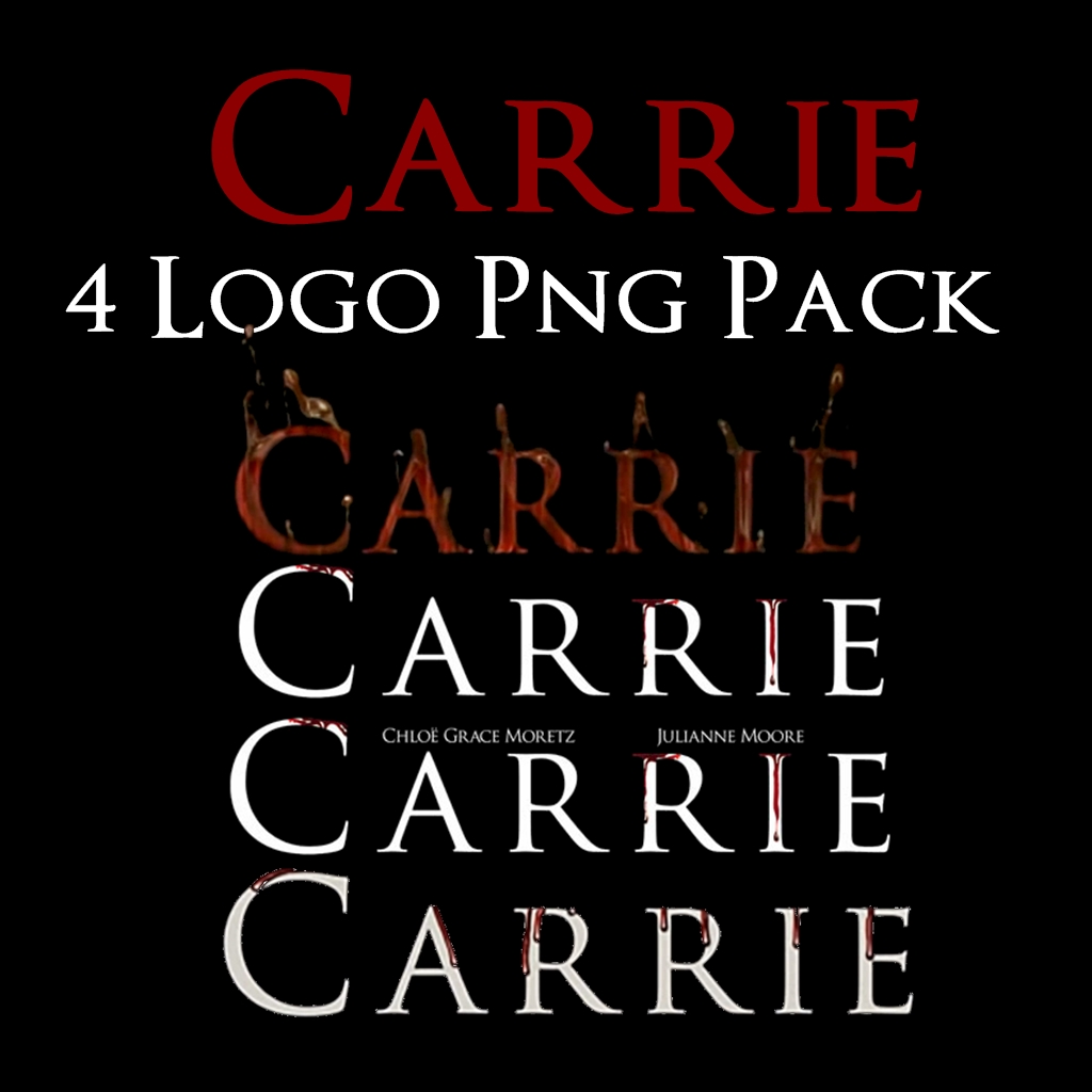 Carrie Logo Png Pack by MoviePosterEdits on DeviantArt
