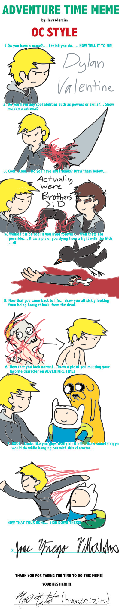 Adventure Time OC Style Meme by Yeguscus on DeviantArt