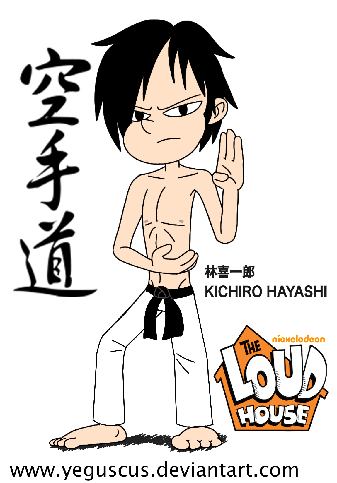 Martial Artist Kichiro Hayashi by Yeguscus on DeviantArt