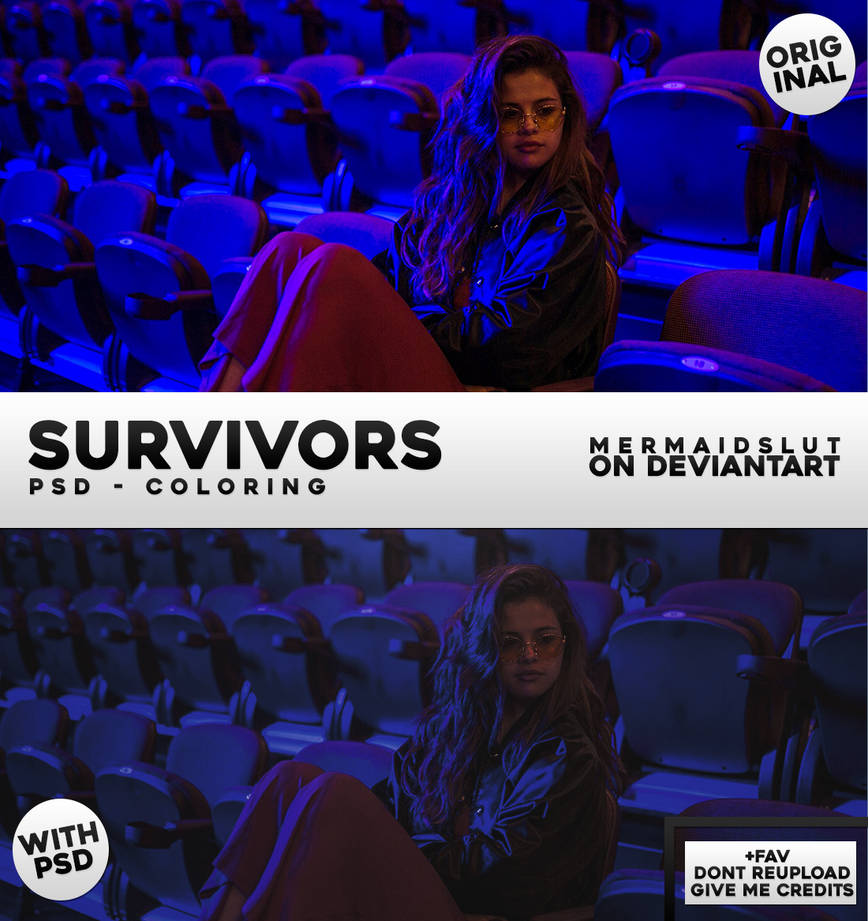 SURVIVORS / PSD COLORING by Mermaidslut on DeviantArt