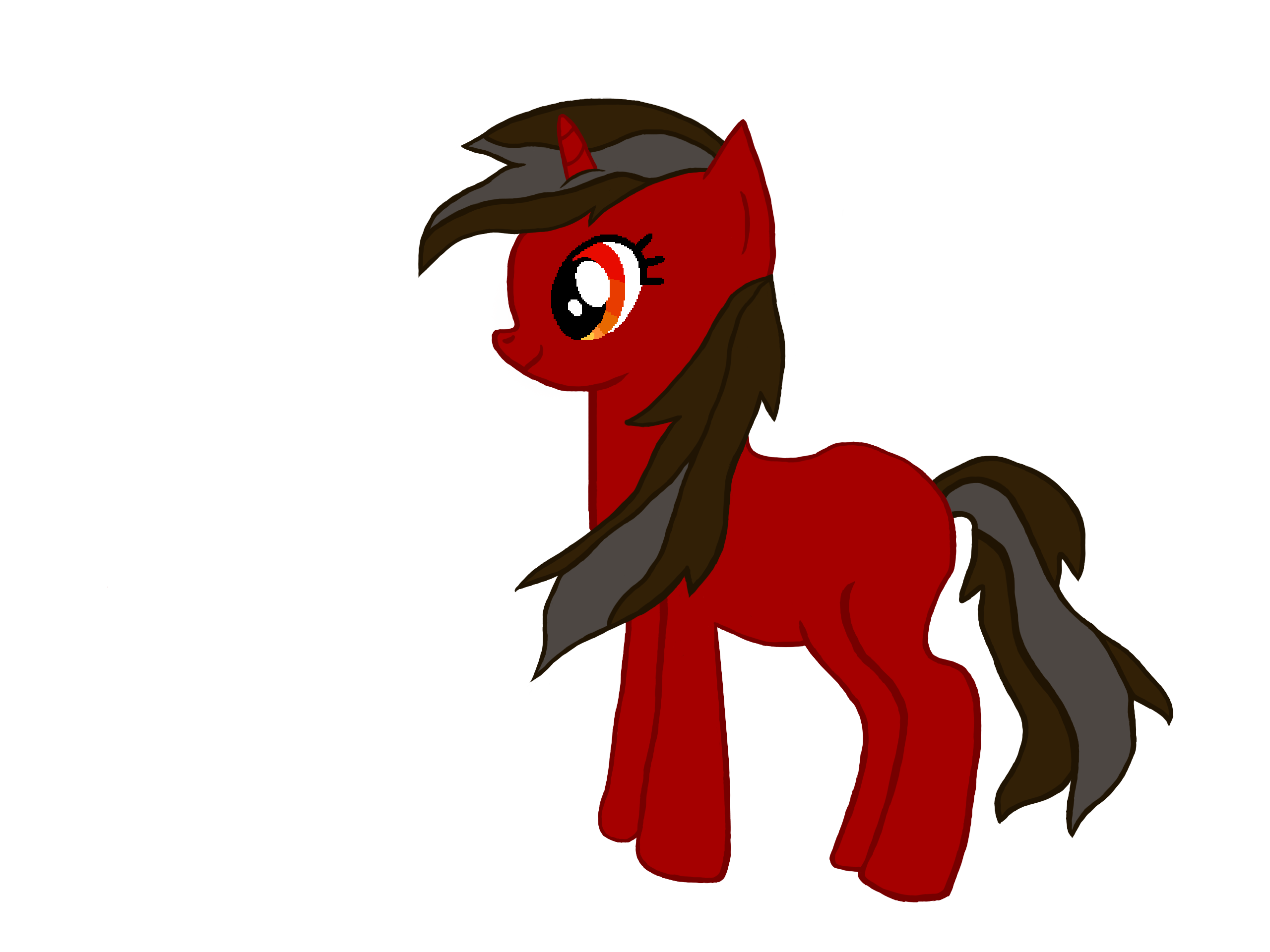MLP:FIM OC : Flame Steel by Mckells on DeviantArt