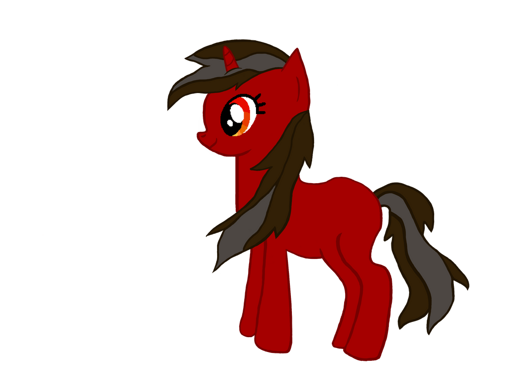 MLP:FIM OC : Flame Steel by Mckells on DeviantArt