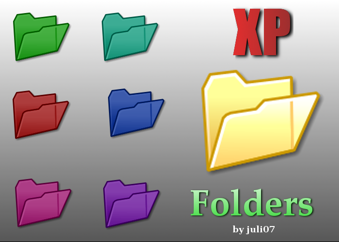 XP Folders by juli07 on DeviantArt