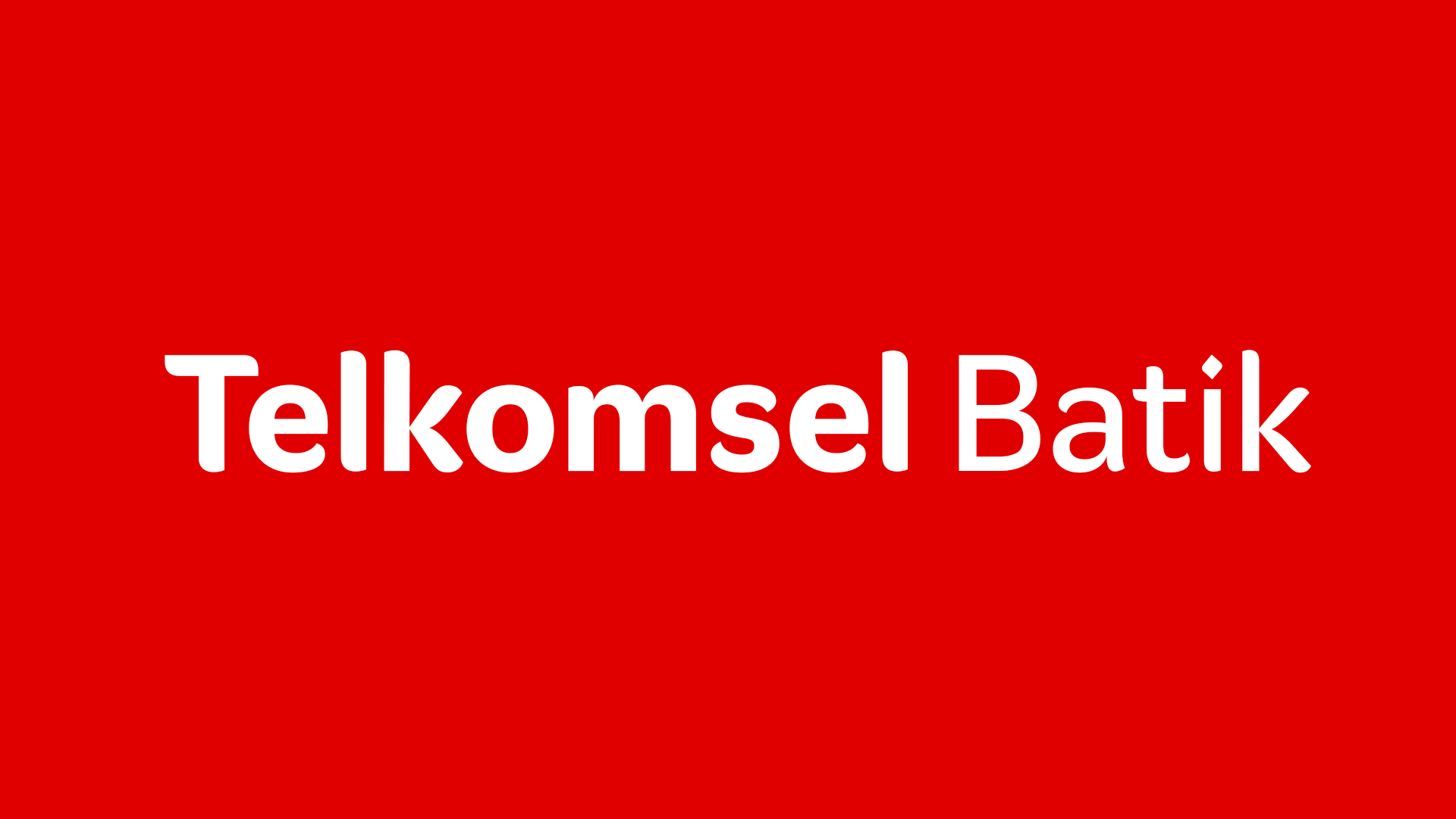 Telkomsel Batik Font Pack by NerdyBoy1803 on DeviantArt