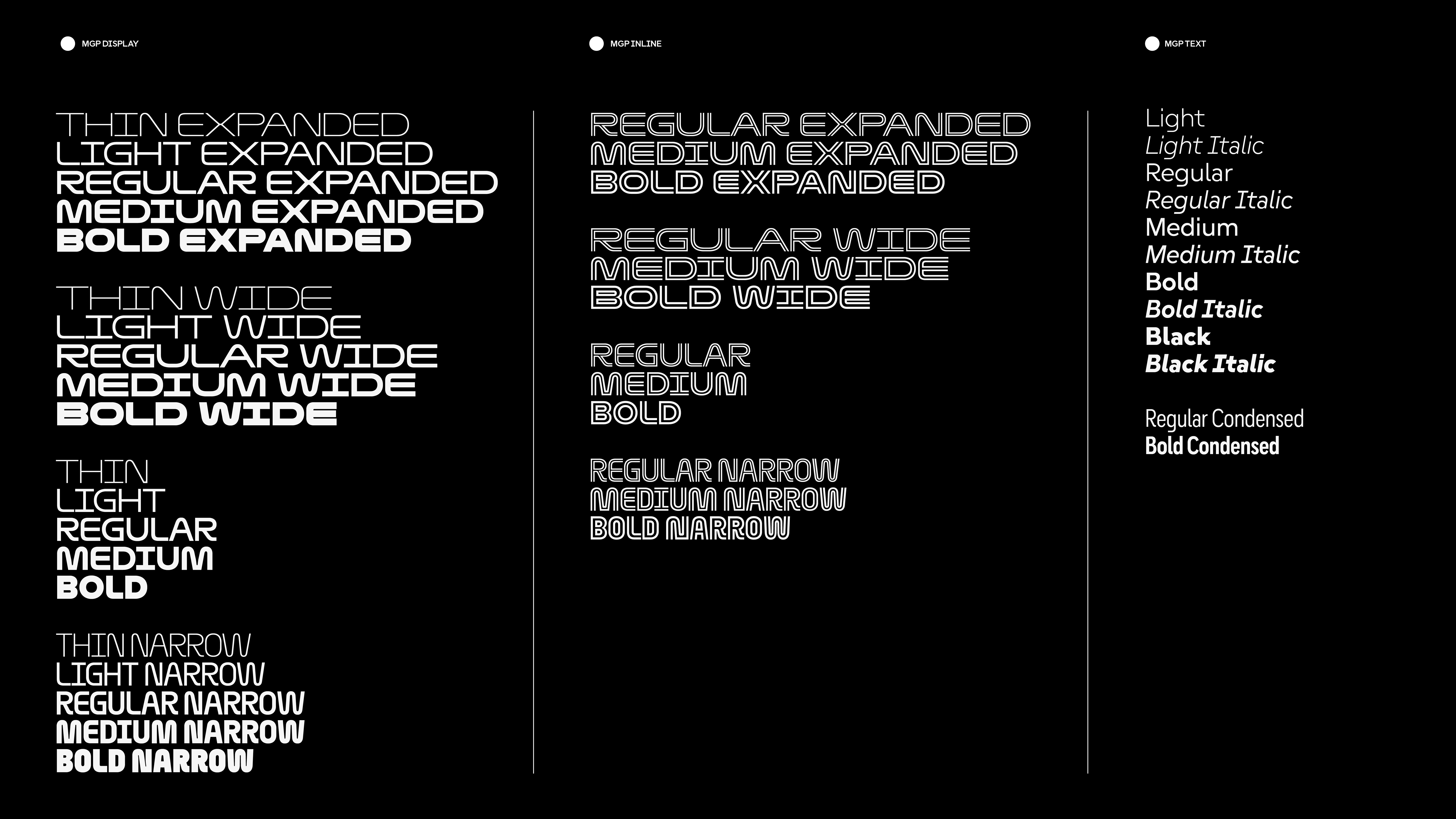 MGP Font Family by NerdyBoy1803 on DeviantArt