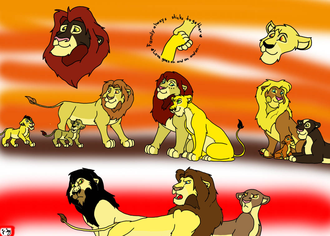 Lion King--Family by Fire-Sanyu on DeviantArt