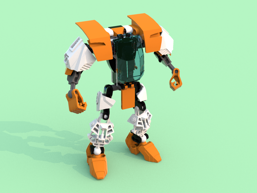 LEGO Exo Knight (LDD) Turnaround by henrykhaung on DeviantArt