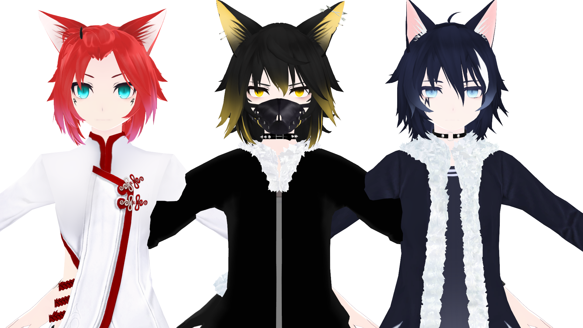 mmd cat boys download by mmdarchive01ac on DeviantArt