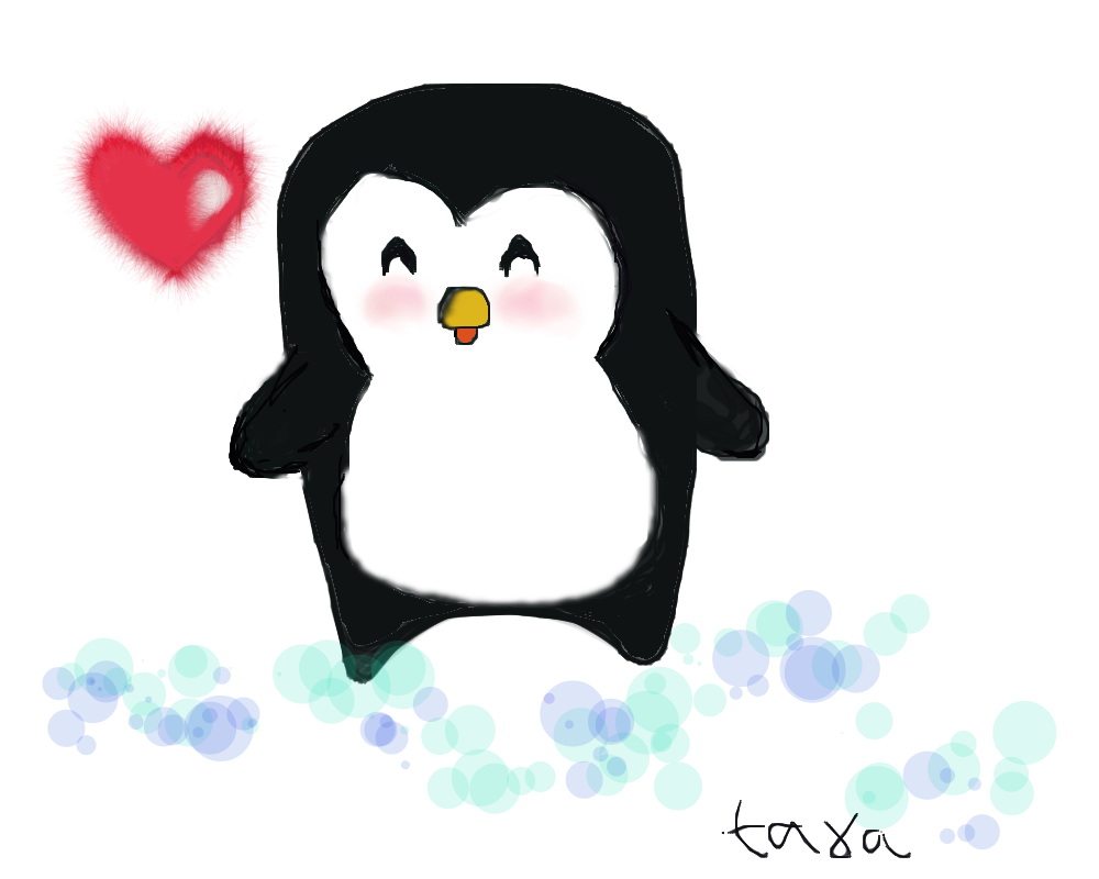penguin blush by tara26star on DeviantArt