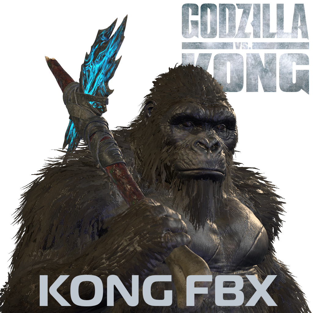 Kong FBX by tetTris11 on DeviantArt