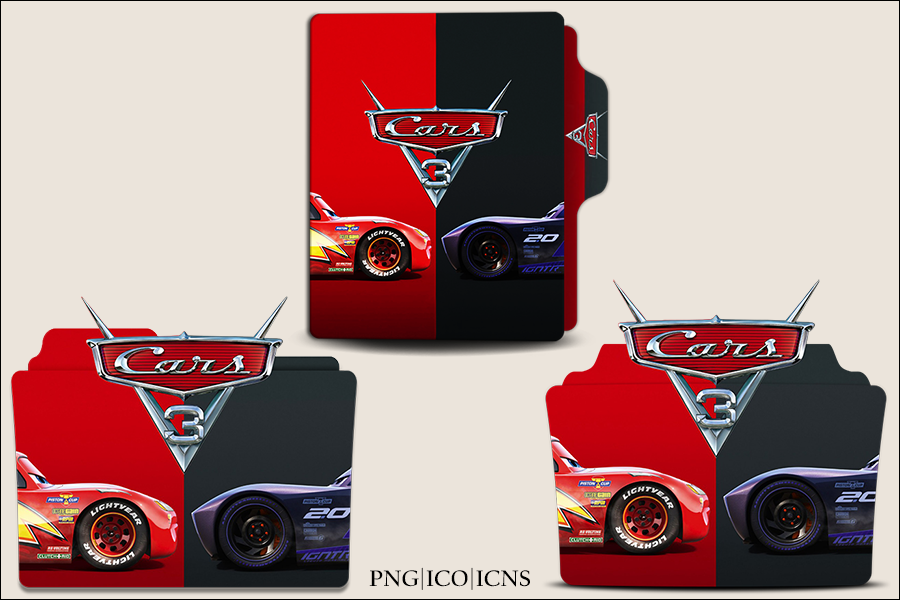 Cars 3 Folder Icon_V2 by Aqib97 on DeviantArt