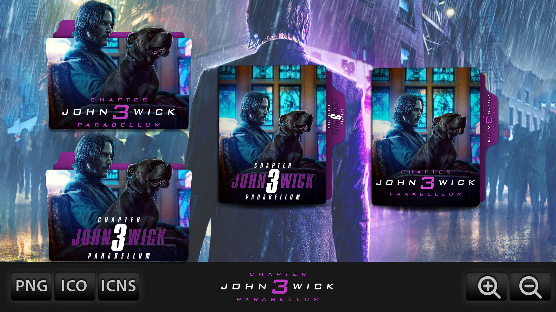 John Wick Chapter 3 Parabellum Folder Icon Pack by Aqib97 on DeviantArt