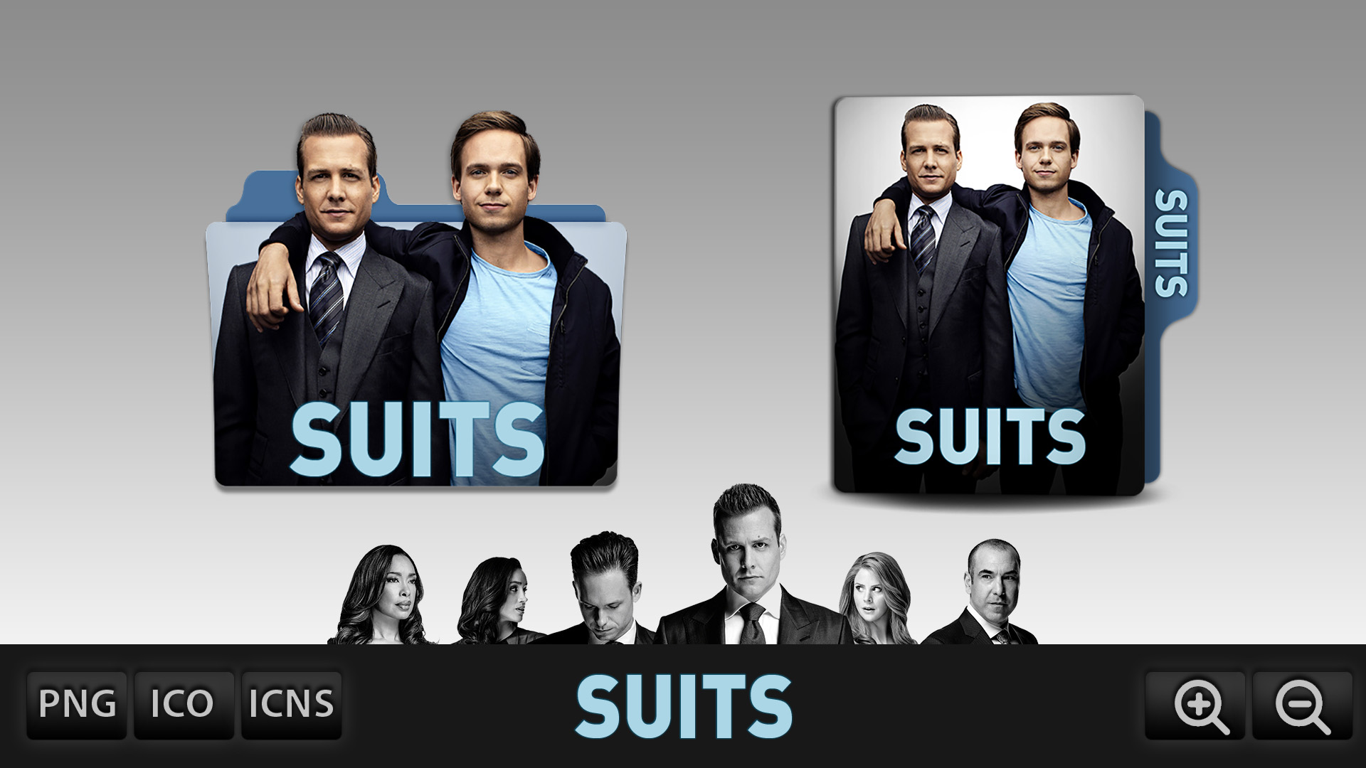 Suits Folder Icon Pack by Aqib97 on DeviantArt