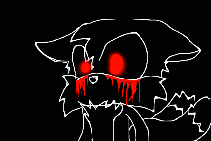 sonic.exe tails by JakeZehedgehog on DeviantArt