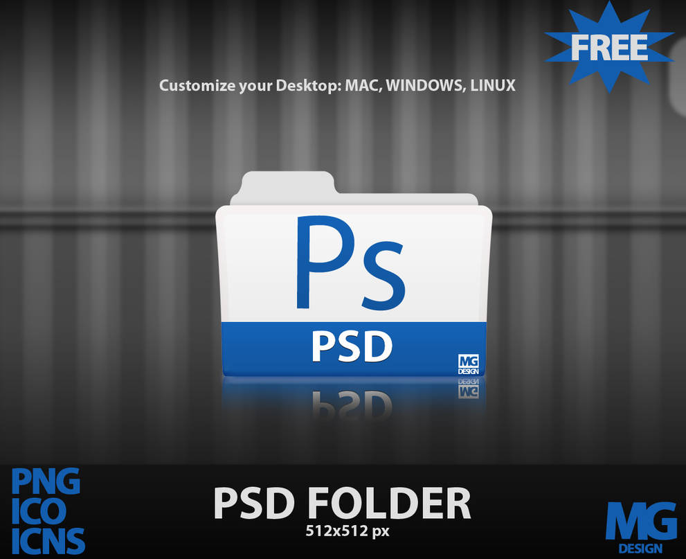 PSD Folder 'PNG,ICO,ICNS' by MGraphicDesign on DeviantArt