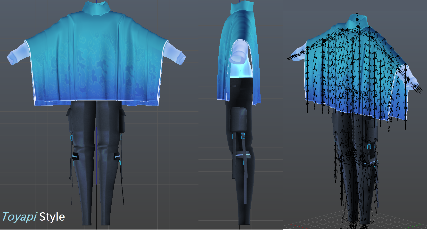 {DOWNLOAD} MMD Cloak Outfit MALE by ColdButAlive on DeviantArt