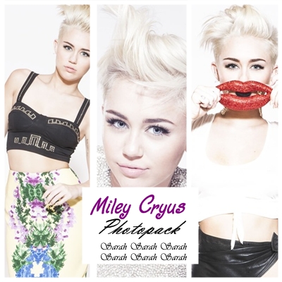 Photopack Miley Cryus by Sarantunes on DeviantArt