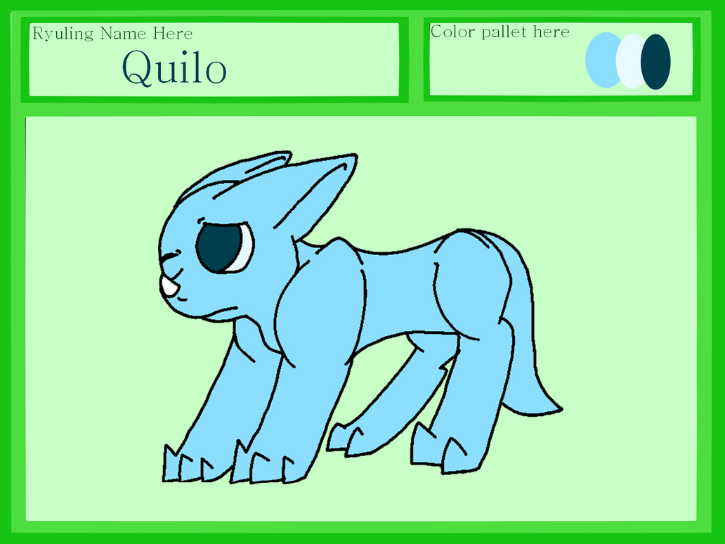 Quilo by Wolflover505 on DeviantArt