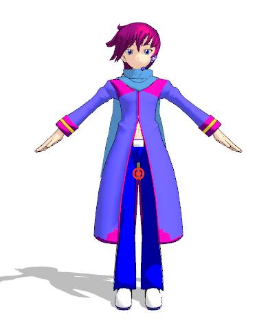 =MMD KAITO MODEL MY VERSION= by charris2603 on DeviantArt