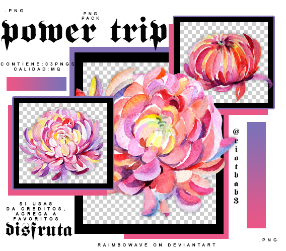 (2) power trip. png pack by raimbowave on DeviantArt
