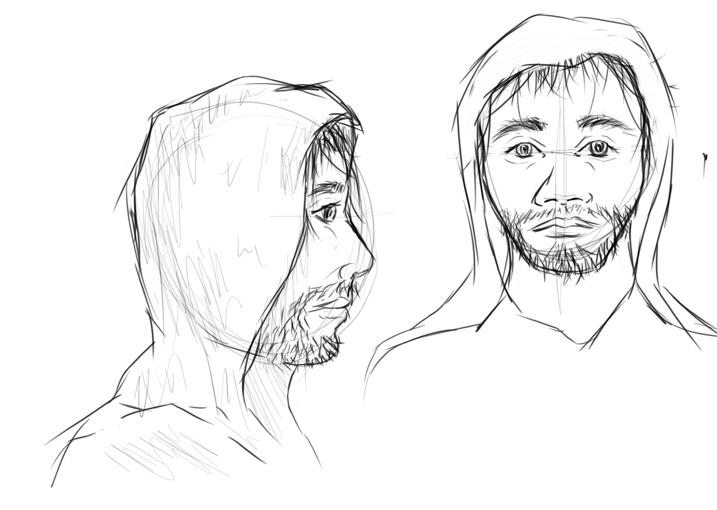 Quick Sketch - Homeless Man by Communist-Cow on DeviantArt