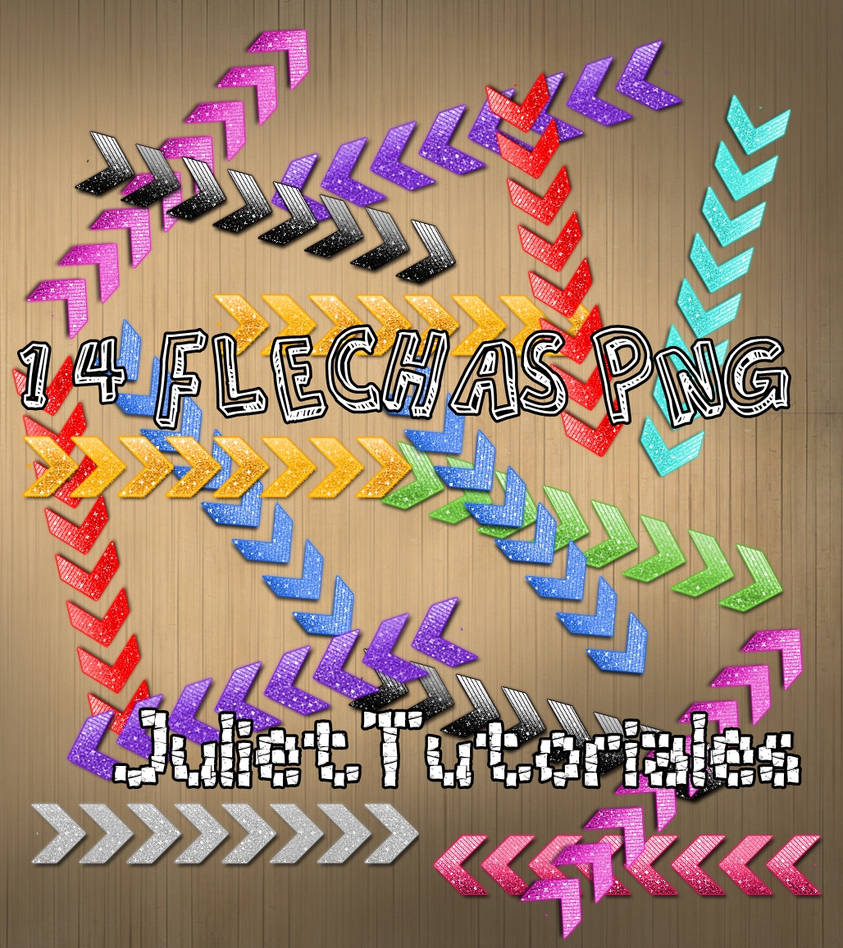 Pack de flechas png by JulieTutoriales on DeviantArt